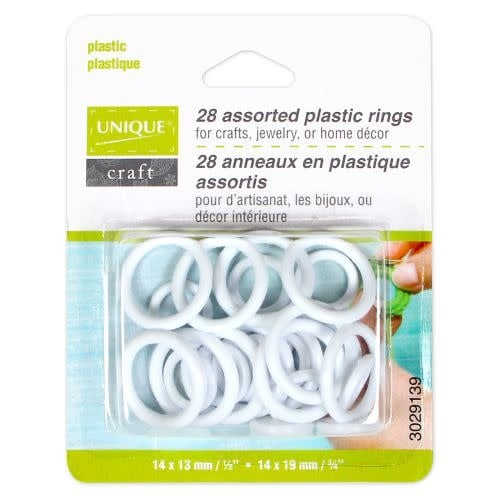 UNIQUE SEWING Assorted Plastic Rings – Sue2Knits and Yarn