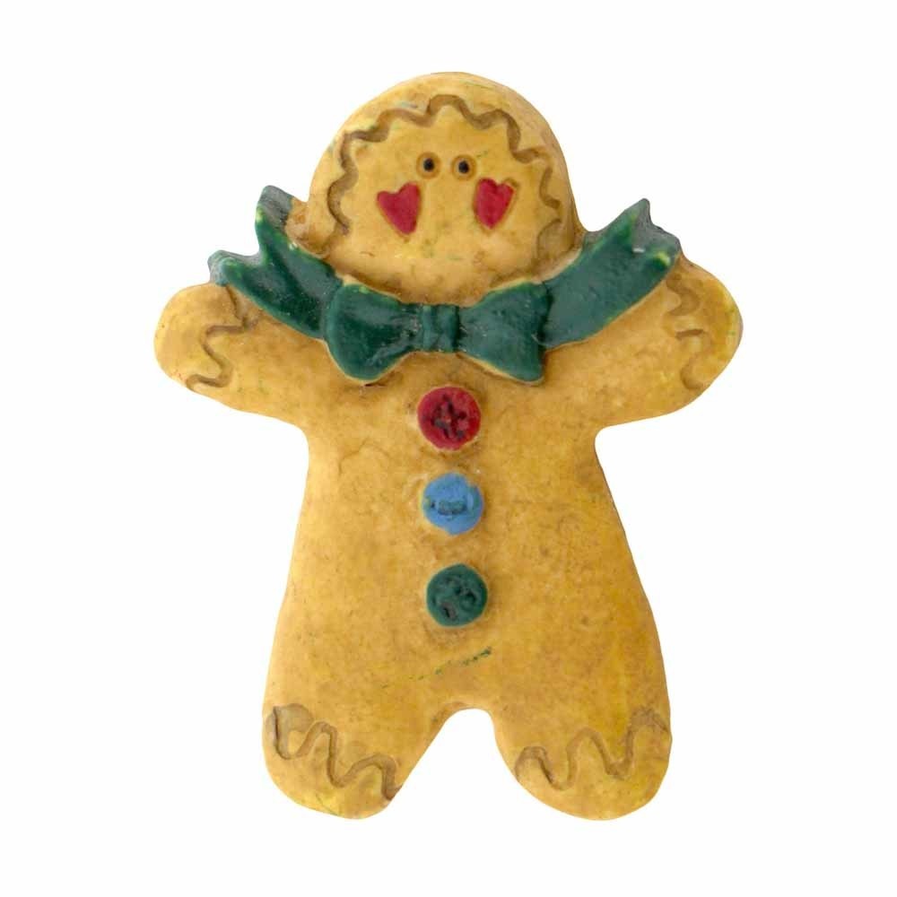 ELAN 952961JB - 28mm - Gingerbread Man Shank Button – Sue2Knits and Yarn